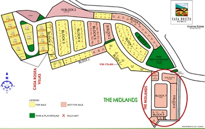 Midlands Developmen Map banawa - Cebu Sweet Homes