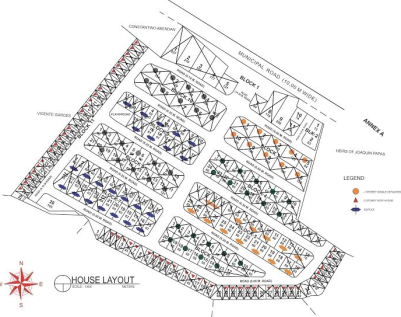 Villagio map - Cebu Sweet Homes