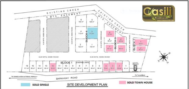 Casili update map july - Cebu Sweet Homes